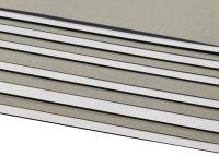 China Recycled Grey Back Duplex Paper Sheet 250-450gsm for Packaging Boxes for sale