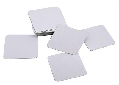 China Customized Square Coated Duplex Grey Paperboard 230-450 gsm for Cut Round Angle for sale