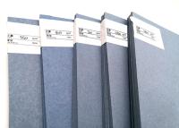 China Blue Cardboard Paper Sheets 350gsm to 1400gsm Hard Thick for Packaging for sale