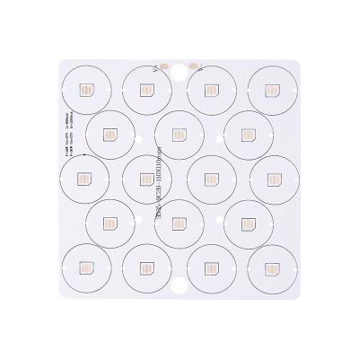 China Custom Thickness 0.8mm 2.0mm LED PCB Board Min Line Width 0.1mm for sale