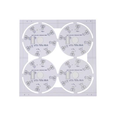 China OEM Square 94v0 ROHS LED Light PCB Board Min. Hole Size 0.1mm for sale