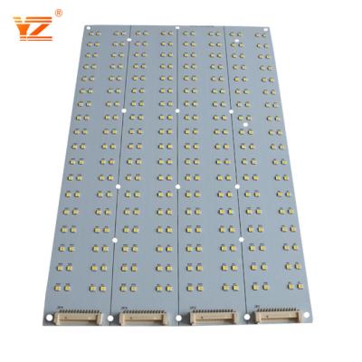 China White Silkscreen 220v PCB Printed Circuit Board Assembly 5730 LED Chips for sale