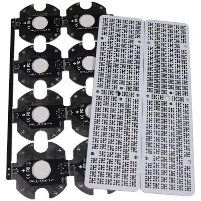 China OEM SMD 12V 18W LED PCB Circuit Board Custom Silkscreen Service for sale