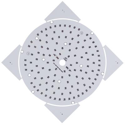China Thermal Expansion OSP 3mil Round LED PCB Board For LED Lighting for sale