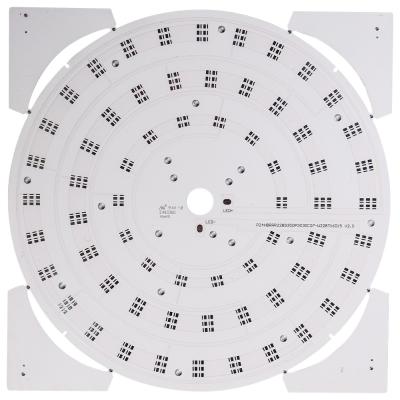 China Ultra Thin 1.3mm LED Aluminum PCB Single Sided Aluminum Base for sale