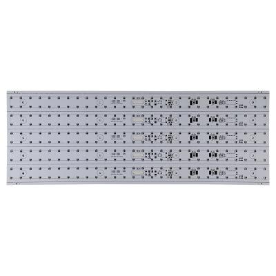 China Quantum Board 1.6mm Aluminium LED PCB With White Solder Mask for sale