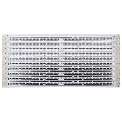 China Aluminum Thickness 2.0mm LED PCB Board HASL Printed Circuit Board for sale