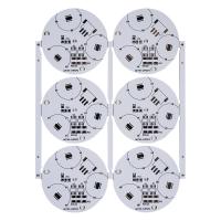 China Min Line Spacing 22mil LED PCB Board For Commercial Flood Light for sale