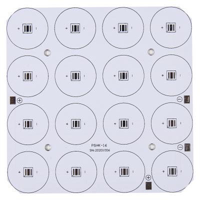 China High Power 1W 3W Double Sided PCB Board LED Light Aluminum Plate for sale