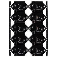 China 2.0mm Black Solder Heavy Copper PCB Circuit Board For Wall Lamp for sale