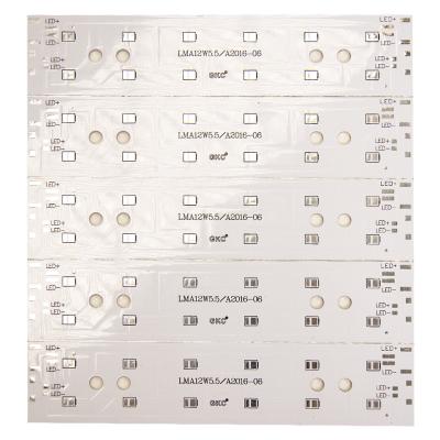 China Double Sided Copper Clad Single Sided Pcb Assembly Services Of LED Aluminum PCB for sale