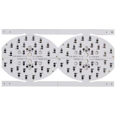 China Vehicle Light Thick 2.0mm Single Sided PCBs Round LED Circuit Board for sale