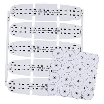 China Single Sided Thick 1.0mm SMD LED Circuit Board 12v LED Light for sale