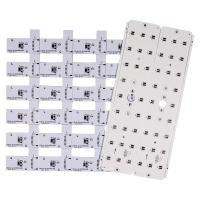 China Thick 0.6mm 3.0mm 94V0 Aluminum LED PCB For Led Grow Bulb Lights for sale