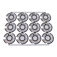 China RoHS 94V0 HASL Lead Free Aluminum Plate LED Bulb MCPCB Board for sale