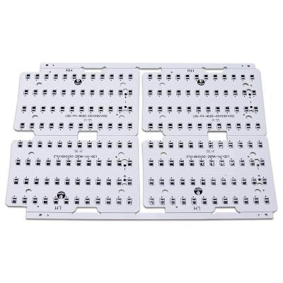 China HASL Lead Free Aluminum 2835 3030 LED MCPCB 1.0 1.2 1.6 2.0mm for sale