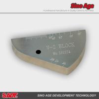 China Shape Ultrasonic Calibration Block Iiw V1 / Iiw Type 2 Calibration Block 1 Year Warranty for sale