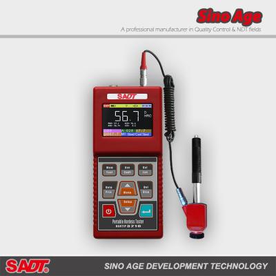 China Metal hardness tester manufacturer price with color display +/-2 HLD, 10 language for sale