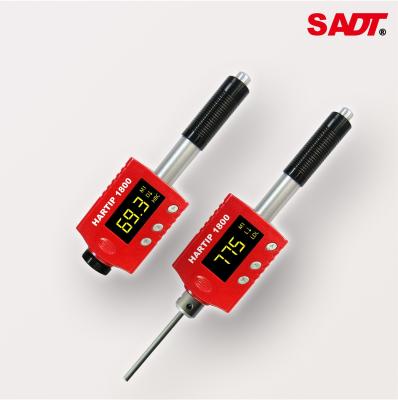 China ASTM A956 Portable Hardness Tester , OLED Display Leeb Hardness Measurement with auto impact direction HARTIP1800D/DL for sale