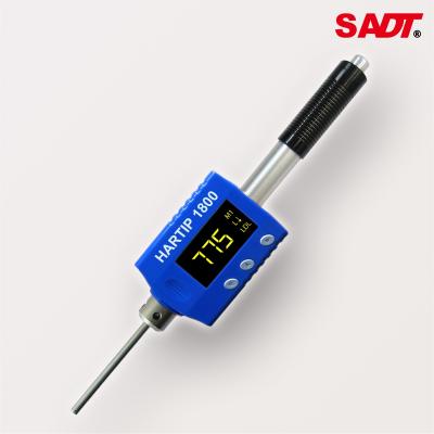 China SADT Blue Portable metal leeb Hardness Tester HARTIP1800B with D&DL probe with 10 languages for sale