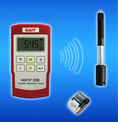 China High Accuracy Portable Hardness Tester , Digital Durometer With Wireless Probe for sale