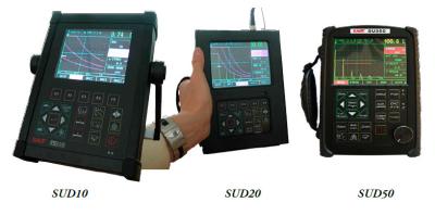 China Digital Ultrasonic Flaw Detector Automated Calibration With RS232 / USB Port for sale
