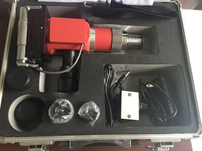 China Portable Monocular 1500x Metallurgical Microscope With On Off Magnetic Stand for sale