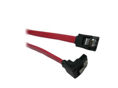 China 1 Meter Serial ATA Device Cable 90 Degree,sata7p 90 hard disk cable for sale