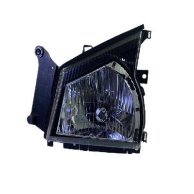 China Isuzu Pickup Headlight Assembly LH Electric Adjustment for Qingling NKR77 4KH1TC 12V for sale