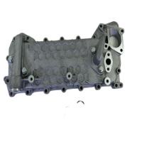 China Qingling 700P FTR 4HK1 140TF Silver Oil Radiator Assembly 460x210x90mm for sale