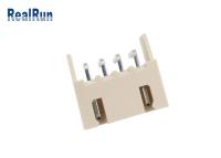 China PA66 PA46 XH 2.0 mm Wafer Connector Pin Socket Brass Tin Plated 90 Degree Type for sale