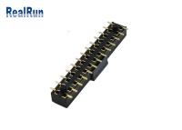 China 2.54mm SMT Female Header Plastic Height 3.5mm Insulator 2x13P Position PCB Connector for sale