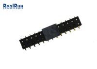 China 2.54mm SMT Female Header Plastic Height 3.5mm Insulator 2x13P Position PCB Connector for sale