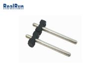 China PBT 5.0mm Pin Header Round Pin Connector H2.0 1X2P Headers 10A Single Row for sale