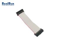 China 2.54mm Flat Ribbon IDC Flat Cable 2x10P Wire To Board IDC Female Header Connector for sale