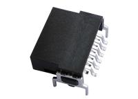 China Gold Plated SMT Board To Board Connector 1.27mm Dual Row Horizontal Mount for sale