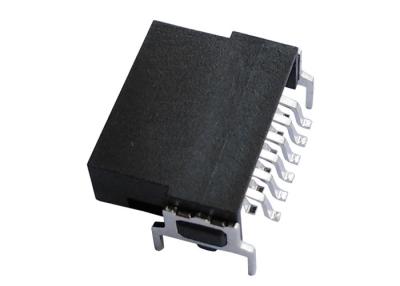 China Gold Plated SMT Board To Board Connector 1.27mm Dual Row Horizontal Mount for sale