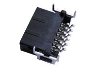 China Gold Plated SMT Board To Board Connector 1.27mm Dual Row Horizontal Mount for sale