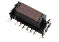 China Gold Plated SMT Board To Board Connector 1.27mm Dual Row Horizontal Mount for sale