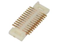 China 0.5A 0.5mm Pitch PA6T BTB Connector 24 Pin DC 500V PCB Header Connector for sale