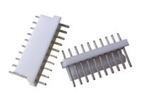 China PCB Wire To Board Solder Connector 10 Pin 2.54mm Pitch Gold Contact Plating for sale