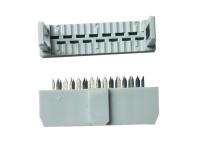 China Medical Equipment 14 Pin IDC Socket Female 2.54 Mm Wire To Board Connector for sale