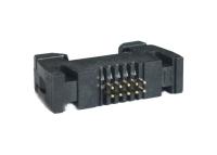 China 10 Pin Shrouded Header Connector 1.27mm Pitch Cable To Board Connector for sale