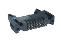China Square Pin Type Straight Pin Header 1.27 Mm Pitch Wire To Board Connector for sale