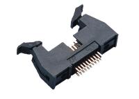 China Square Pin Type Straight Pin Header 1.27 Mm Pitch Wire To Board Connector for sale
