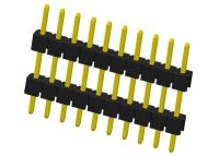 China DC500V SMT Pin Header Connector Single Row 2.0mm Height Pcb Pin Connector for sale
