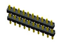 China DC500V SMT Pin Header Connector Single Row 2.0mm Height Pcb Pin Connector for sale