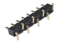 China PA6T SMT Pin Header Connector DC 500V Through Hole UL 94V-0 for sale