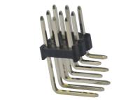 China Right Angle Pin Header Connector 2.54 Mm for sale