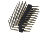 China Right Angle Pin Header Connector 2.54 Mm for sale